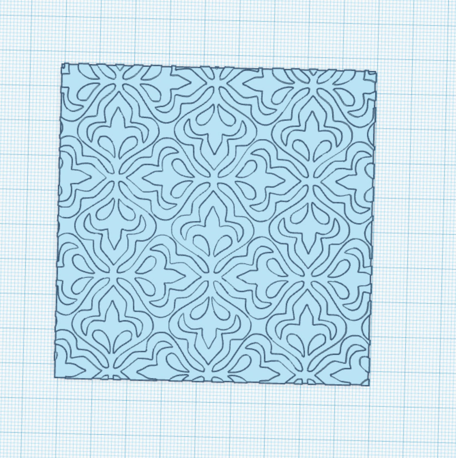 Digital- Tile 3D Textured Parchment Paper Embosser - STL File for 3D ...