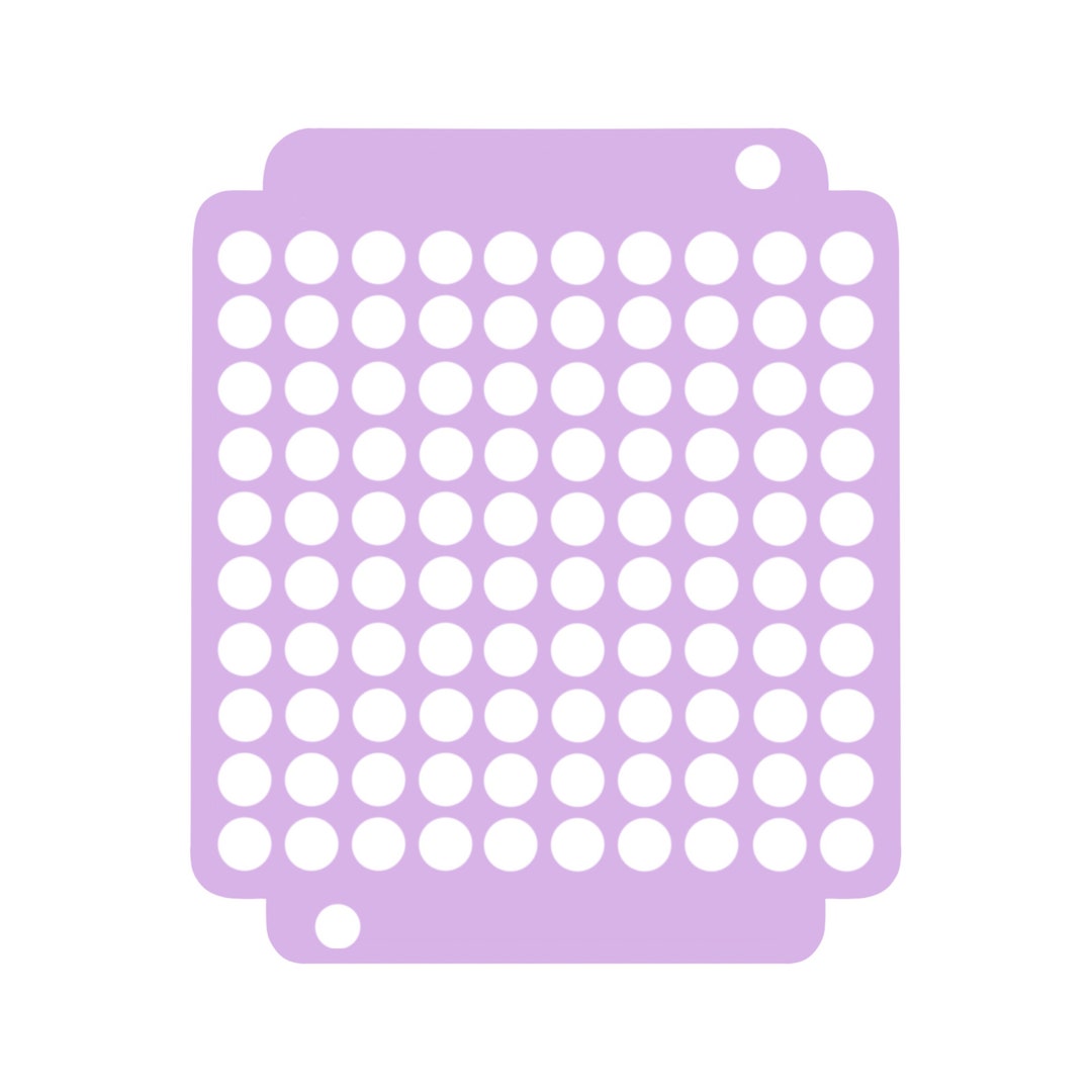 Digital- Circle Sprinkle Stencils (3 Sizes)- Digital Download- STL File ...