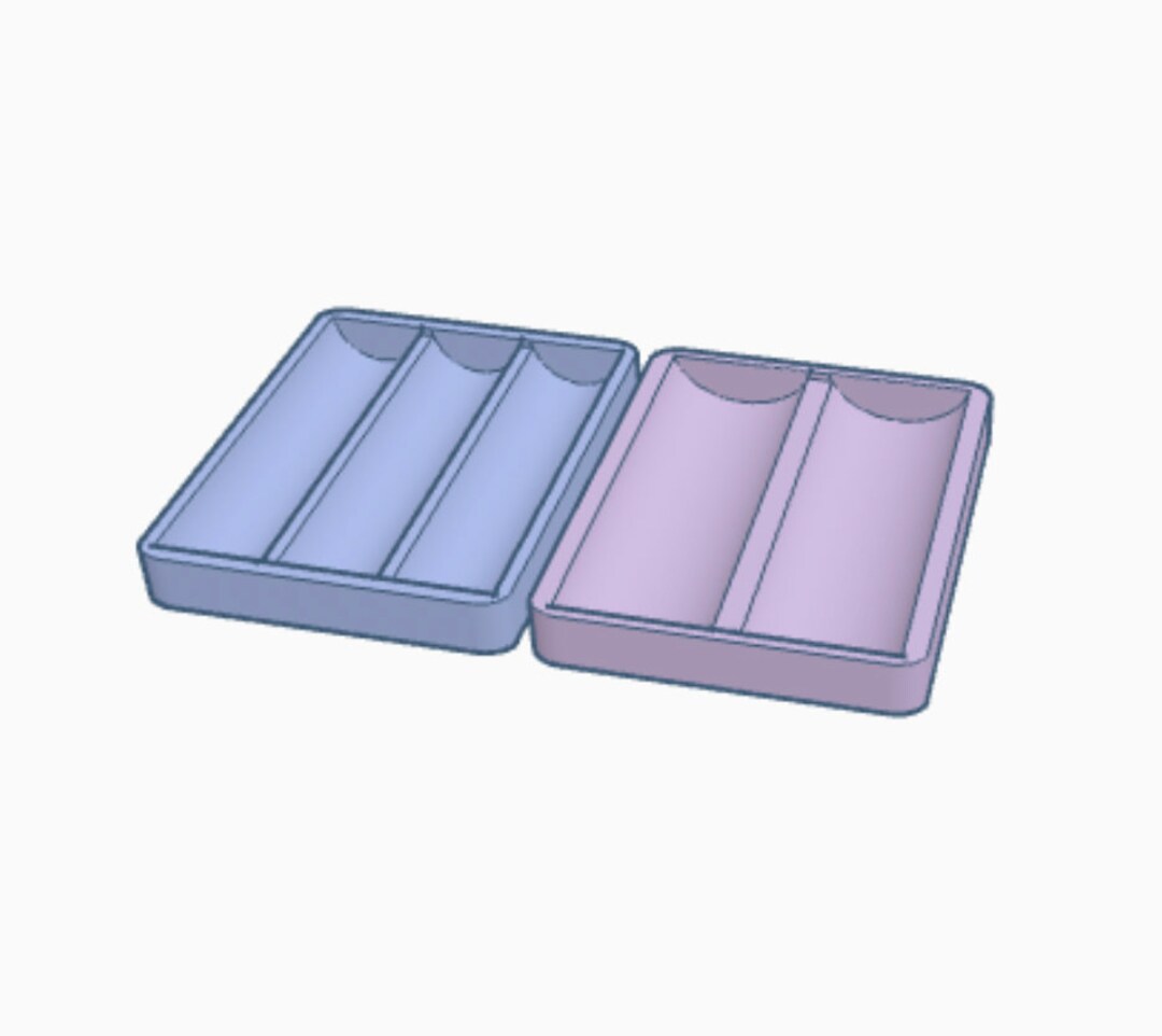 Digital- Glitter/pigment Organizers (2 Sizes) - STL File for 3D ...