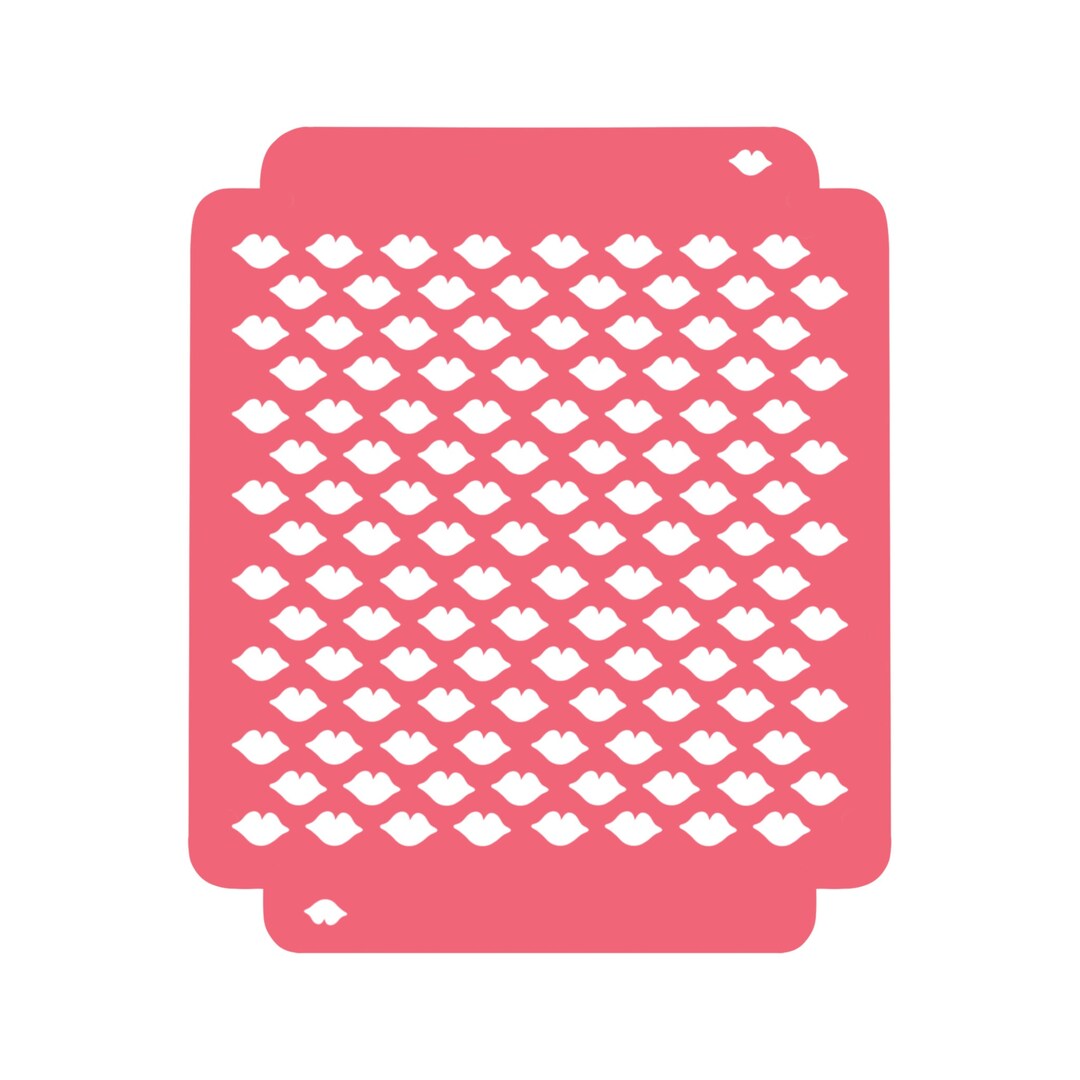 Digital- Lips Sprinkle Stencil- Digital Download- STL File for 3D ...