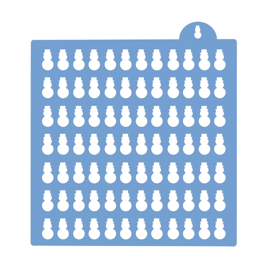 Digital Snowman Sprinkle Stencil Digital Download STL File for 3D ...