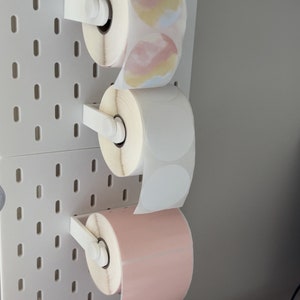 Digital- 3.25" Sticker Holder for Peg Board - Digital STL Files for 3D ...