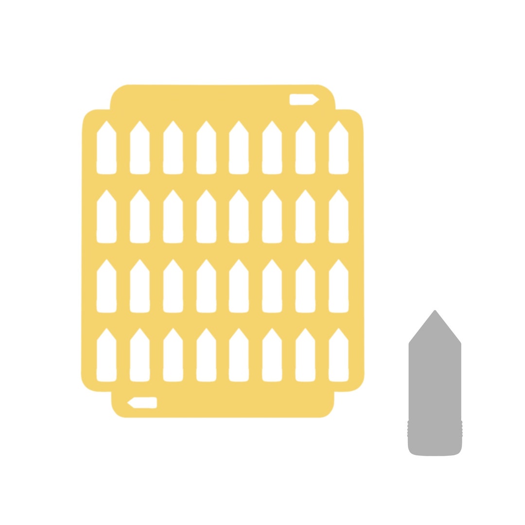Digital- Pencil Sprinkle Stencil (3 Sizes)- Digital Download- STL File ...