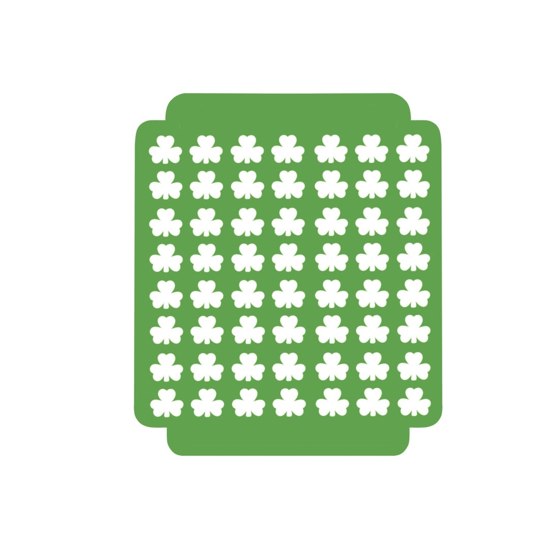 Digital- Clover Sprinkle Stencils (3 Sizes)- Digital Download- STL File ...
