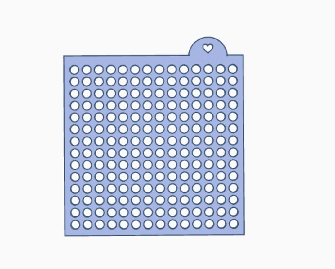 Digital- Circle (small) Sprinkle Stencil- Digital Download- STL File ...