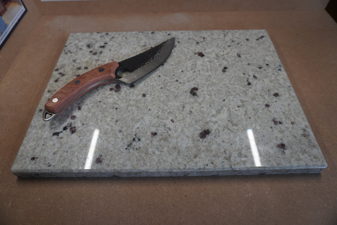 Colonial White Granite Stone Chopping Board Serving Board Cutting Board ...