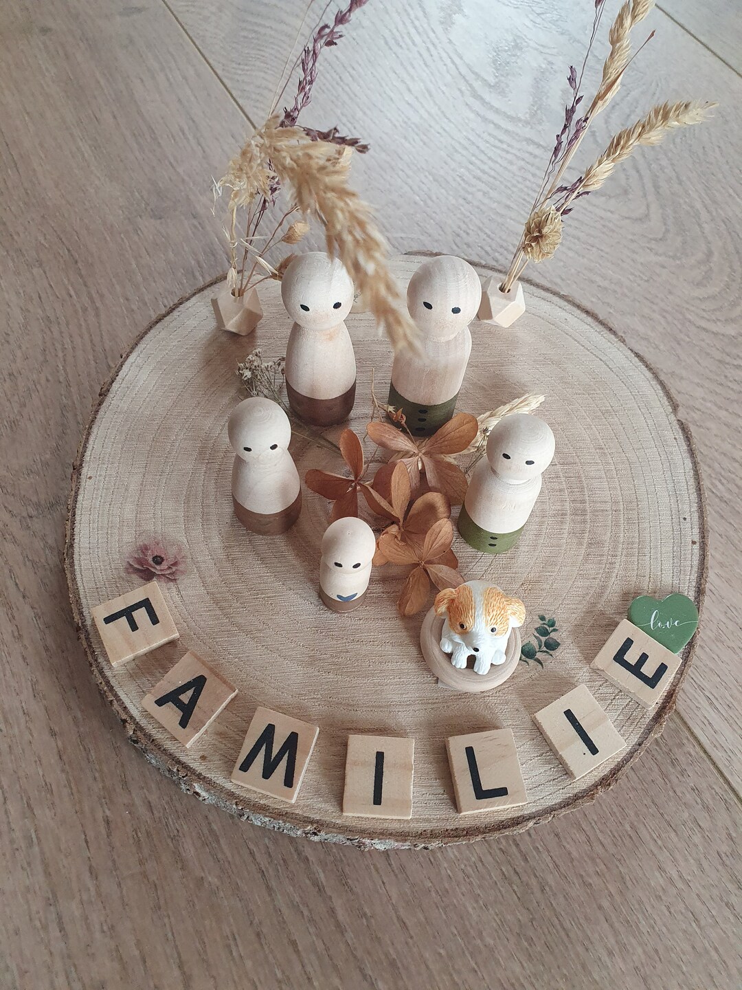 Family Tree Slice - Etsy