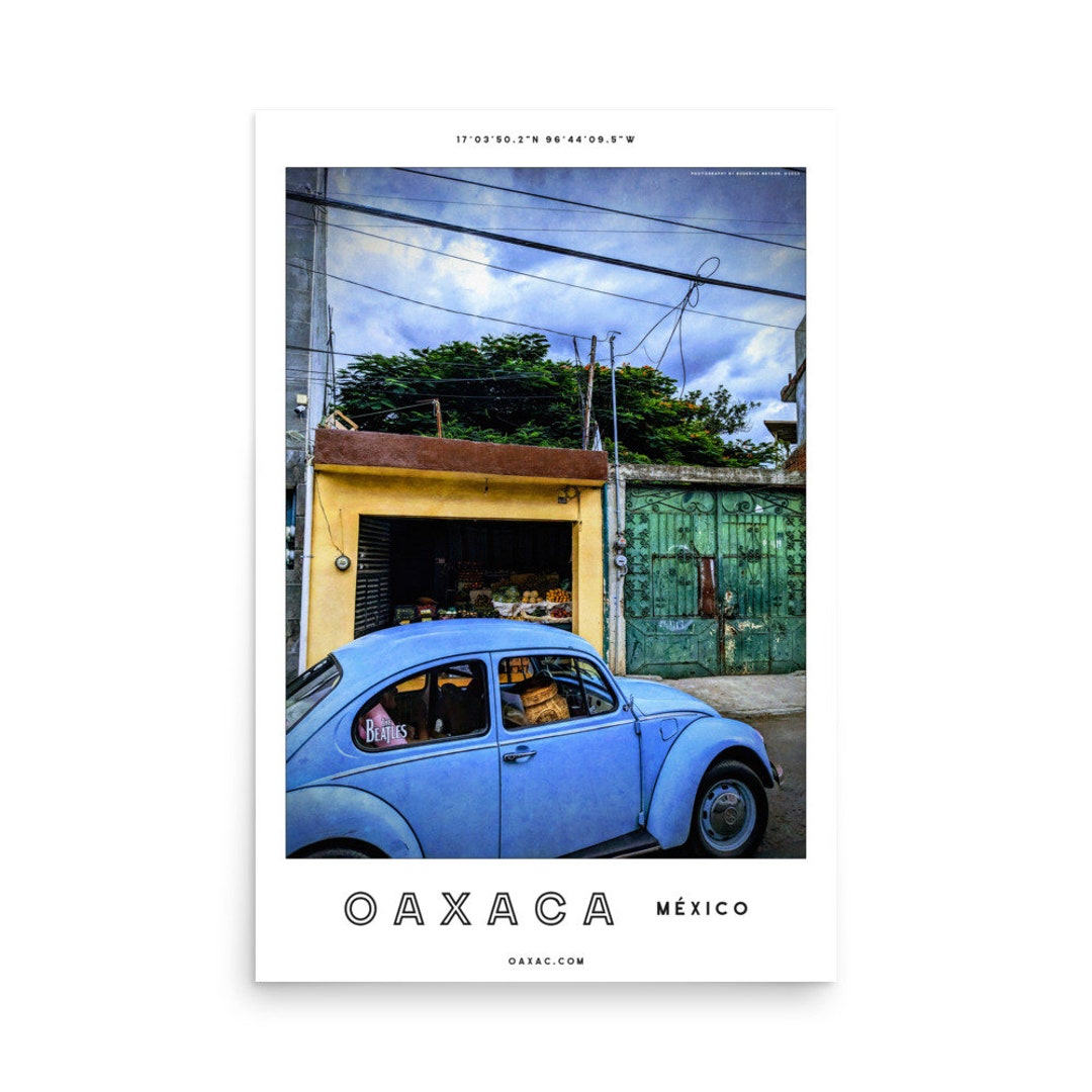 Poster Oaxaca High Quality Print Wall Art From 8x10 to 24x36 Inches ...