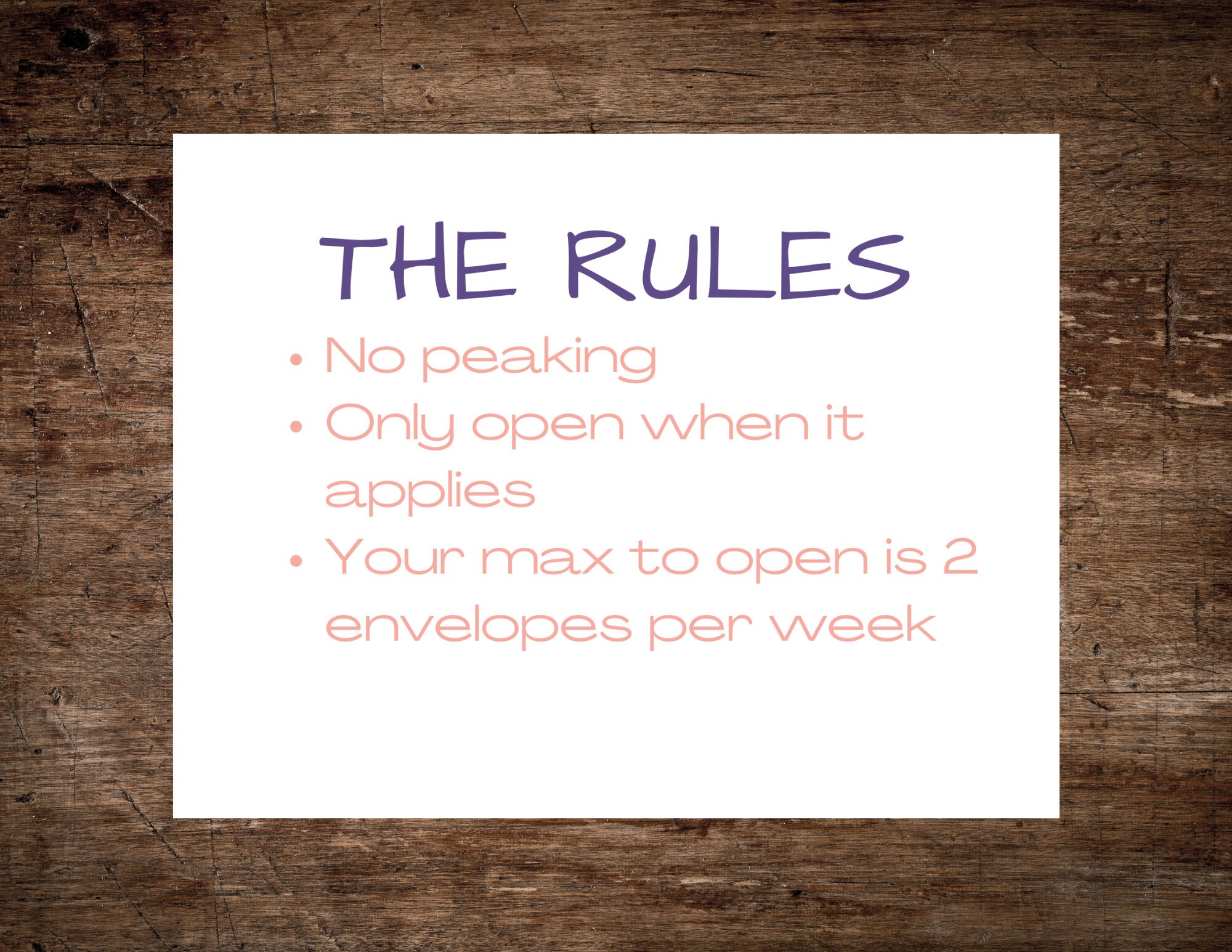 Open When Envelopes W/notecards for Sisters, Open When Best Friends ...