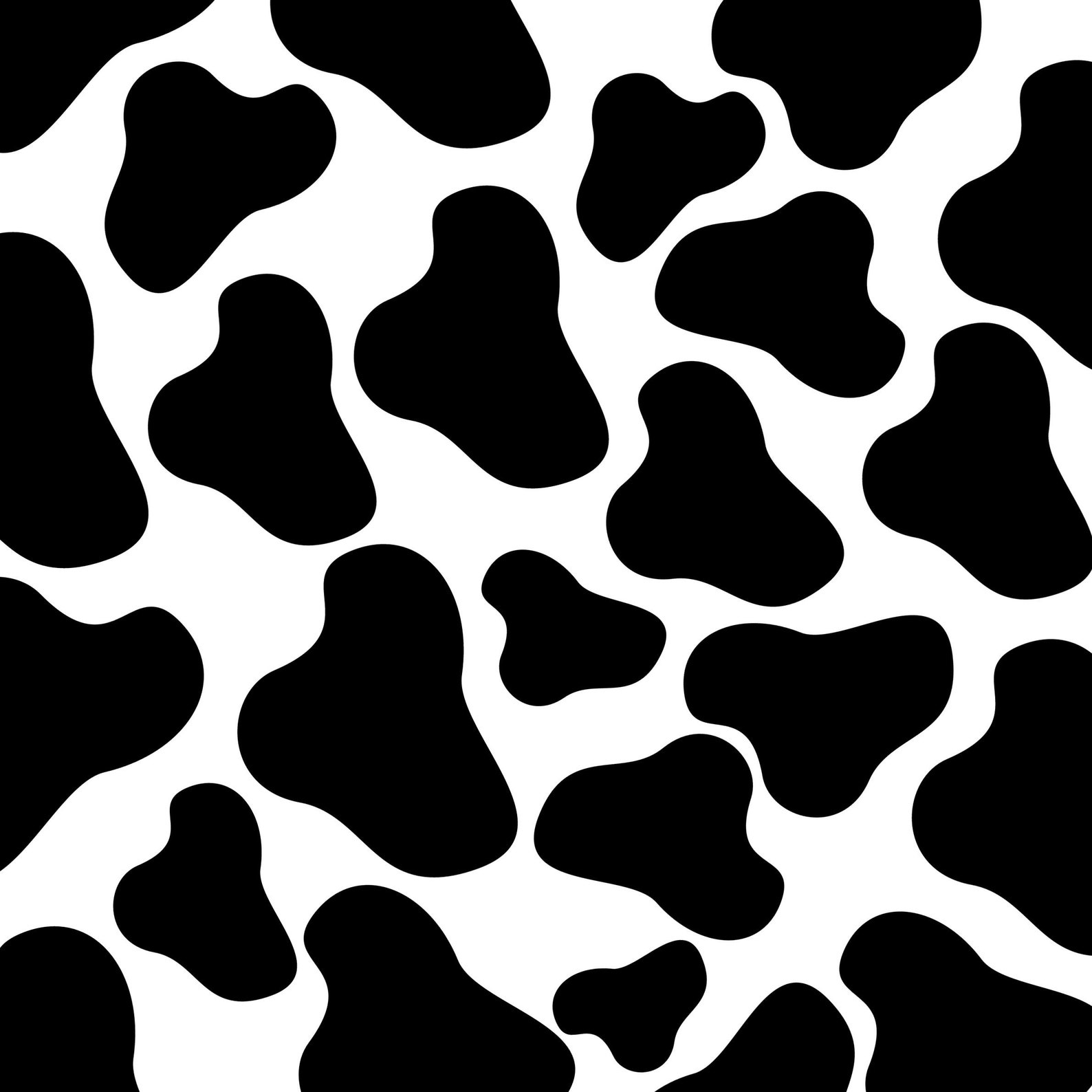Cow Print, Cow Spots, Cow Print Pattern Instant Download SVG, PNG, JPG ...