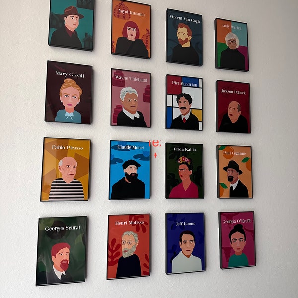 Famous Artist Posters - Etsy