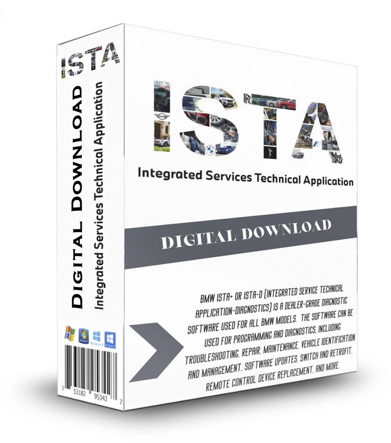 BMW ISTA (2025 Latest Version) Kit Diagnosis Coding Bmw Mini Rolls ...