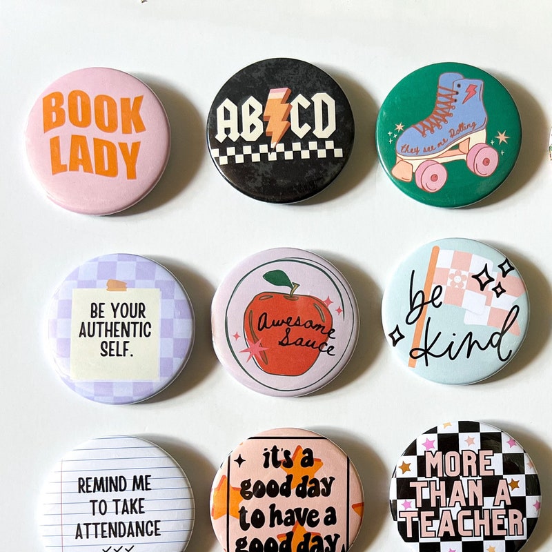 Teacher Pin - Etsy