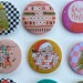 Christmas Button Pins and Magnets, Holiday Designs (2 Inch) - Etsy