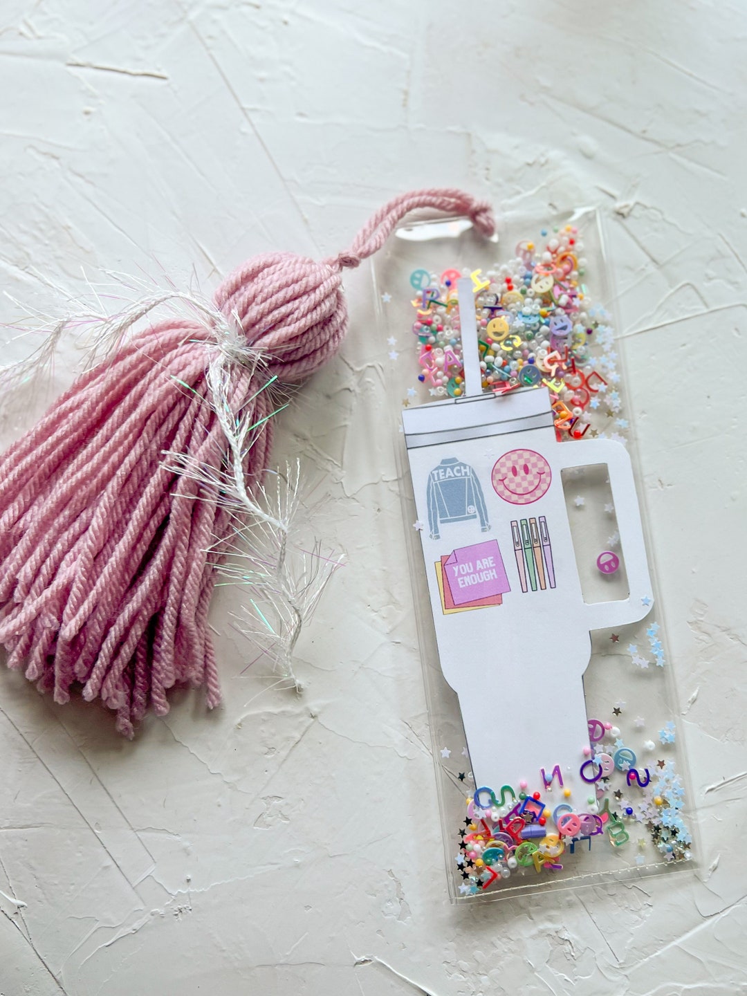 Stanley Teacher Cup Shaker Style Bookmark, Bookmarks, Teacher ...