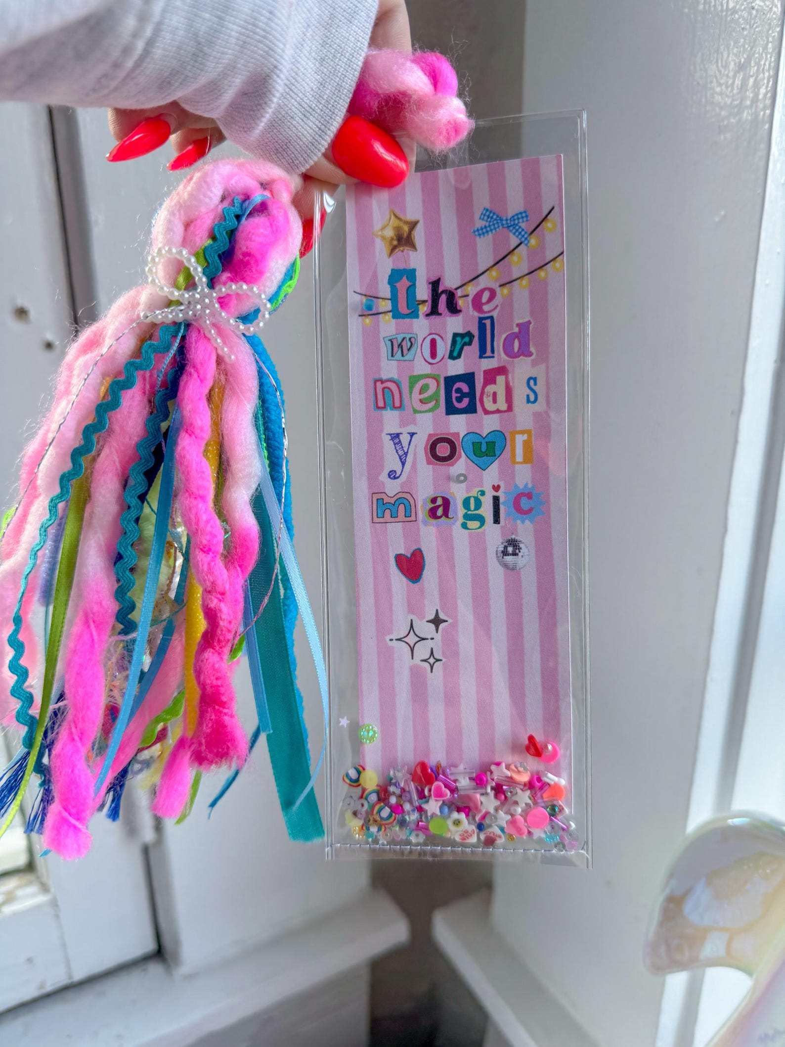 Positive Quote Shaker Style Bookmark: the World Needs Your Magic ...