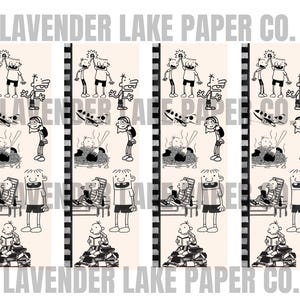 DIGITAL DOWNLOAD Bookmark Bundle, Who Would Win, Diary of Wimpy Kid ...