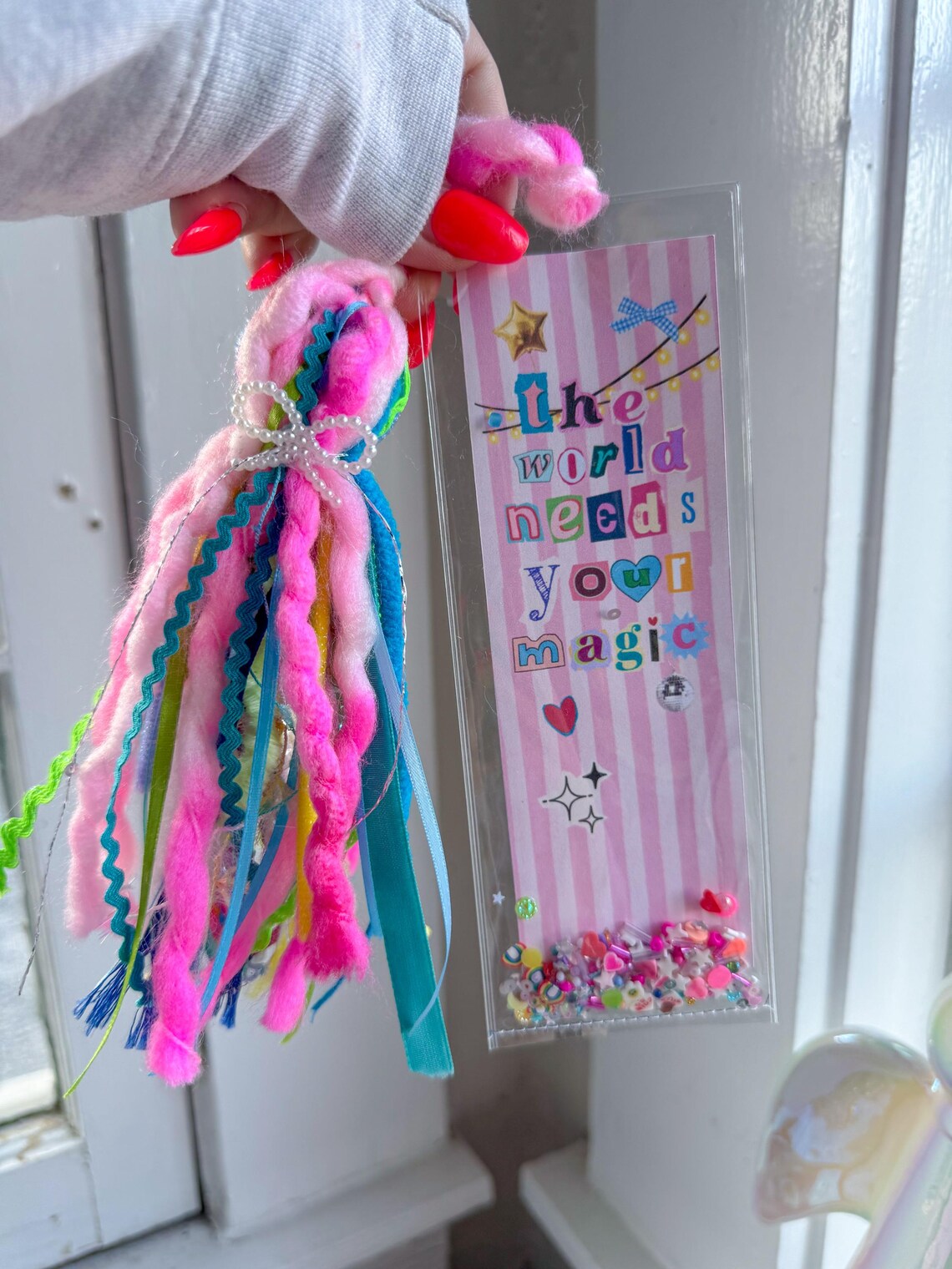 Positive Quote Shaker Style Bookmark: the World Needs Your Magic ...
