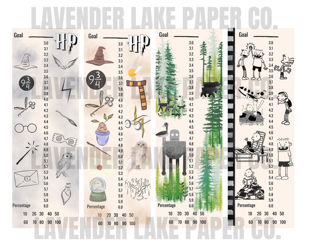 Accelerated Reader Bookmark Bundle: the Wild Robot, Wimpy Kid (digital ...