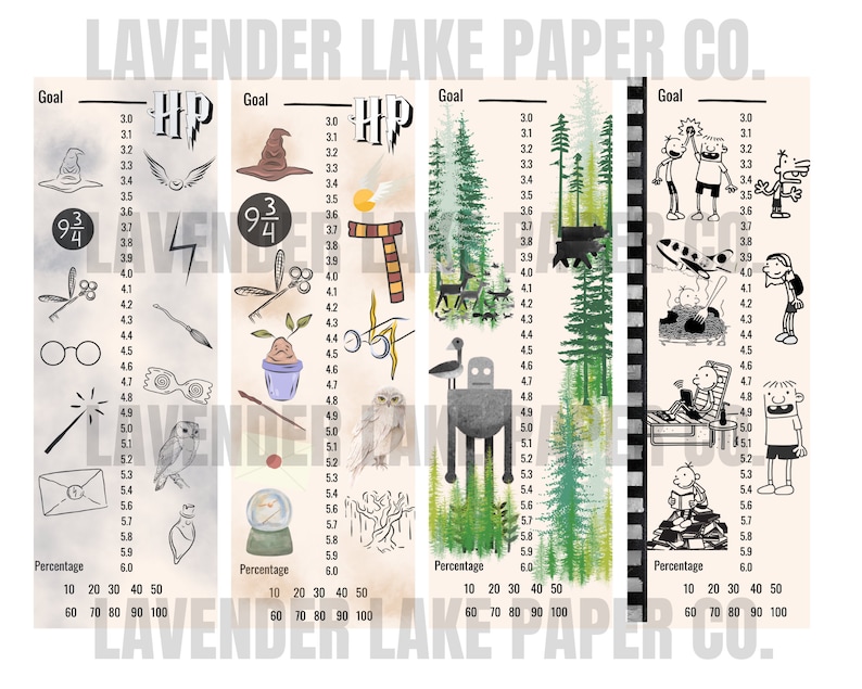 Accelerated Reader Bookmark Bundle: the Wild Robot, Wimpy Kid (digital ...