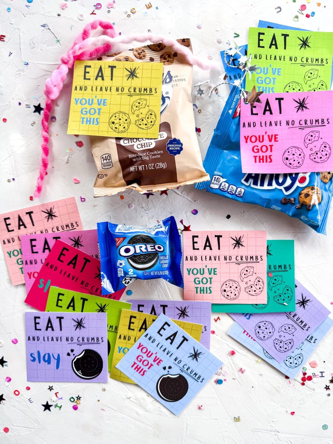 Motivational Testing Treat Tags: 