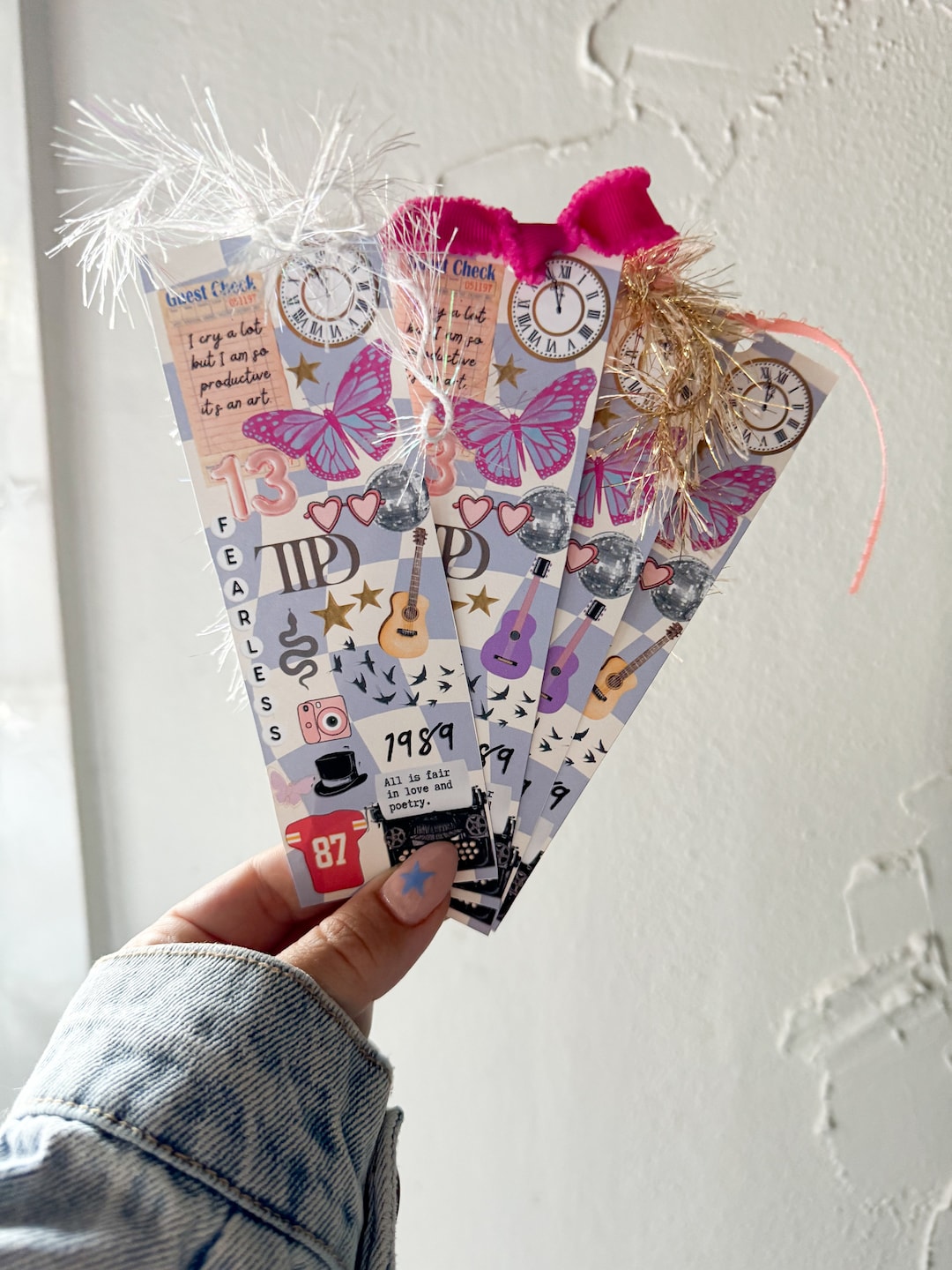 Eras Tour Printable Bookmark: Taylor Swift Inspired (PDF) - Etsy