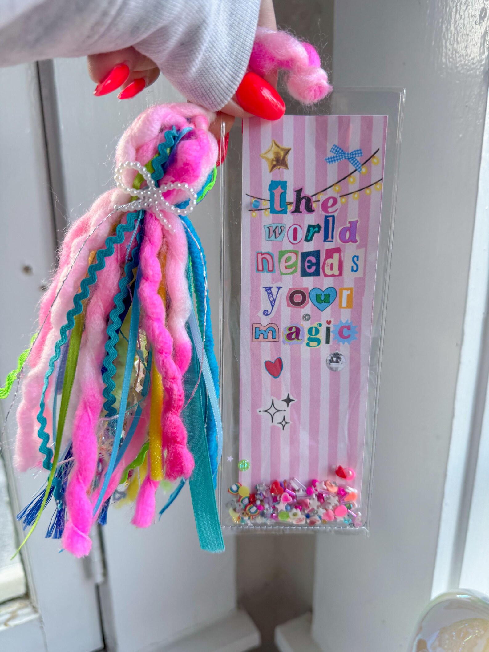 Positive Quote Shaker Style Bookmark: the World Needs Your Magic ...