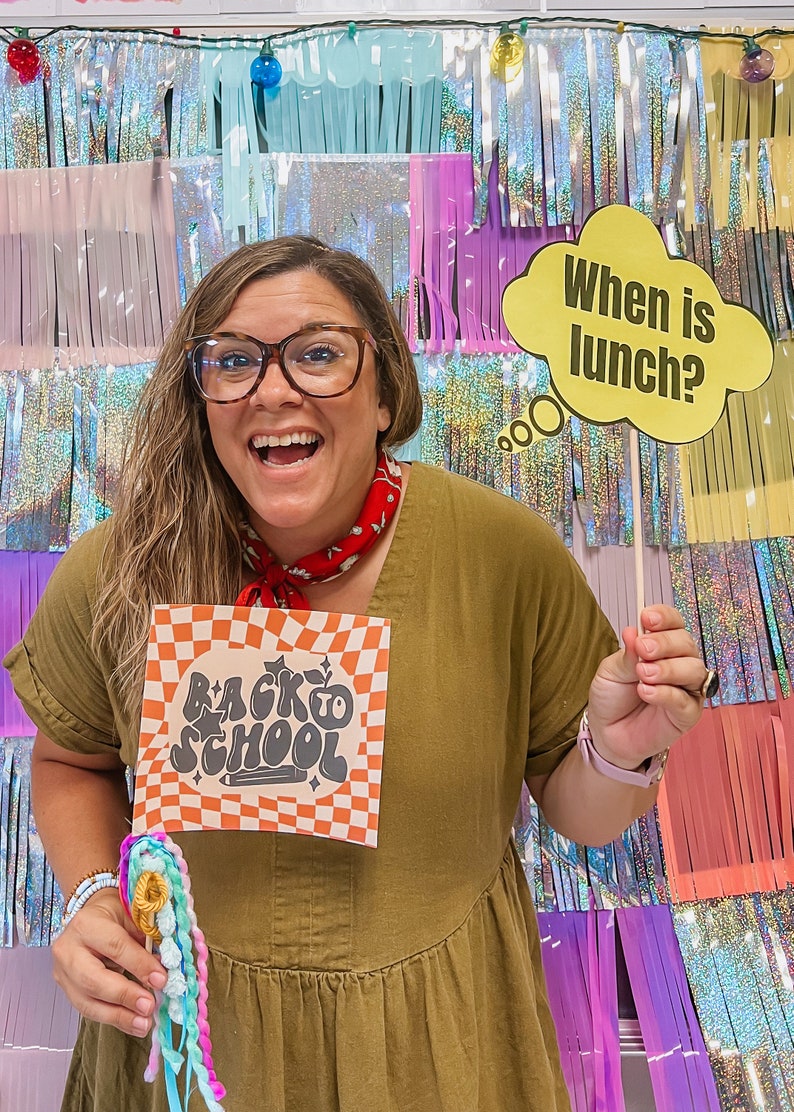 DIGITAL FILE: Back to School / First Day of School/ Open House ...