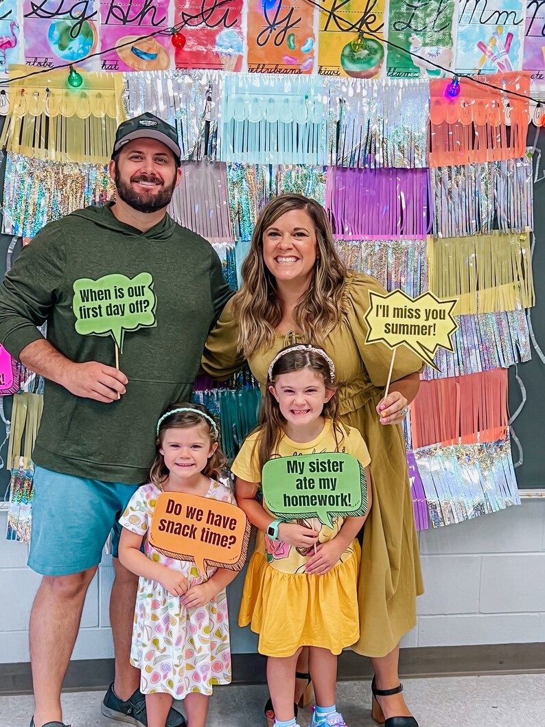 DIGITAL FILE: Back to School / First Day of School/ Open House ...