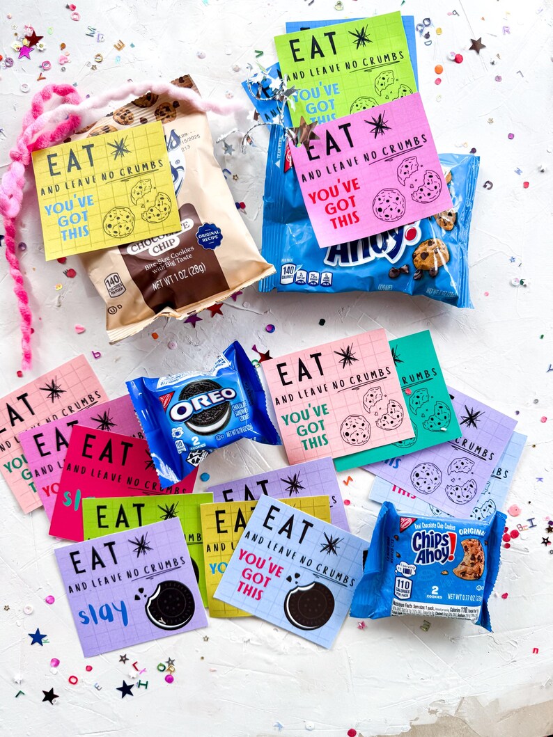 Motivational Testing Treat Tags: 