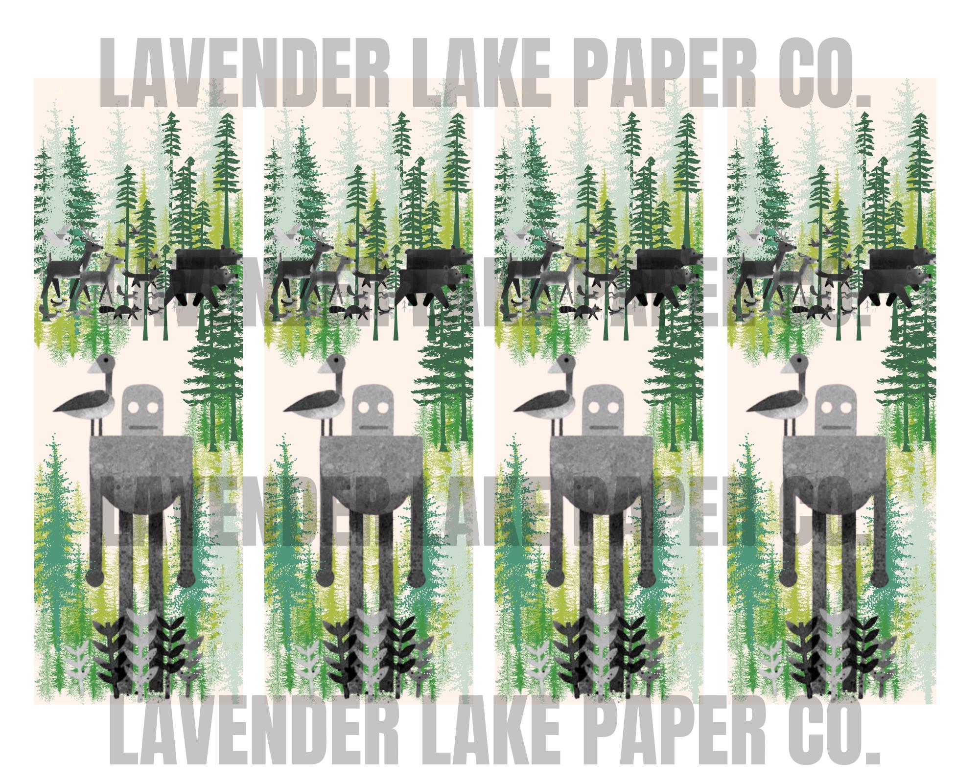 Wild Robot Bookmark Bundle: Roz Printable (PDF) - Etsy