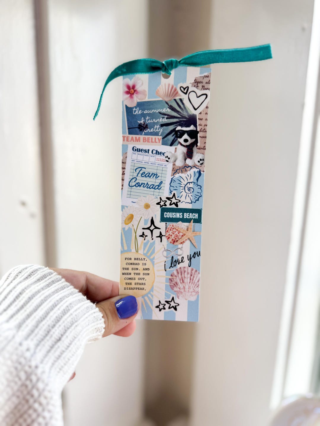 Team Conrad & Jeremiah Bookmarks, the Summer I Turned Pretty (PDF) - Etsy