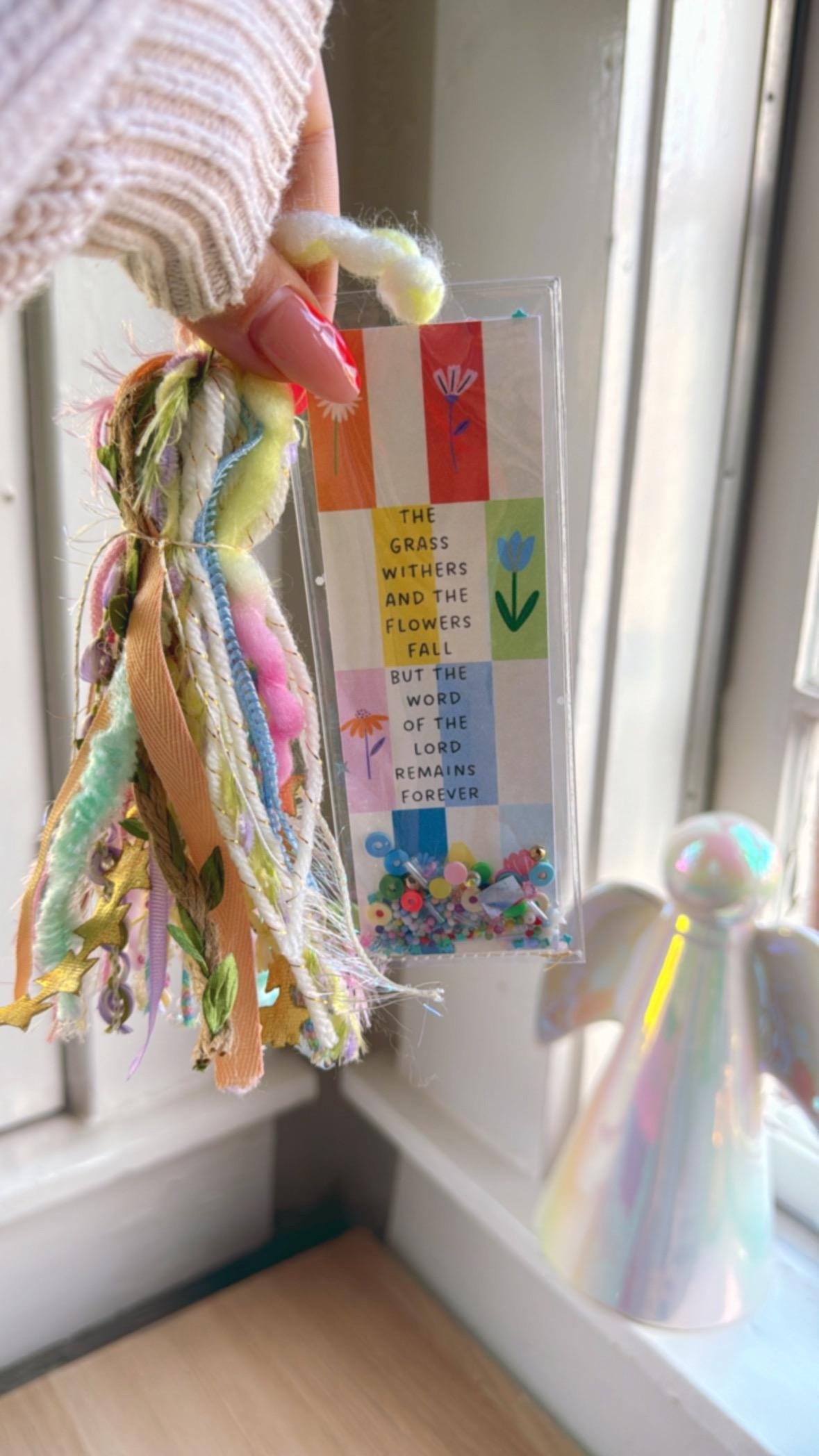 Colorful Christian Bookmark , Faith Bookmark, Christian Bookmark ...