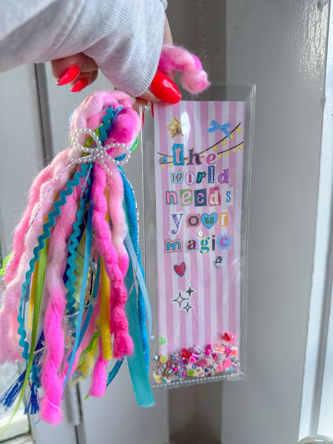 Positive Quote Shaker Style Bookmark: the World Needs Your Magic ...