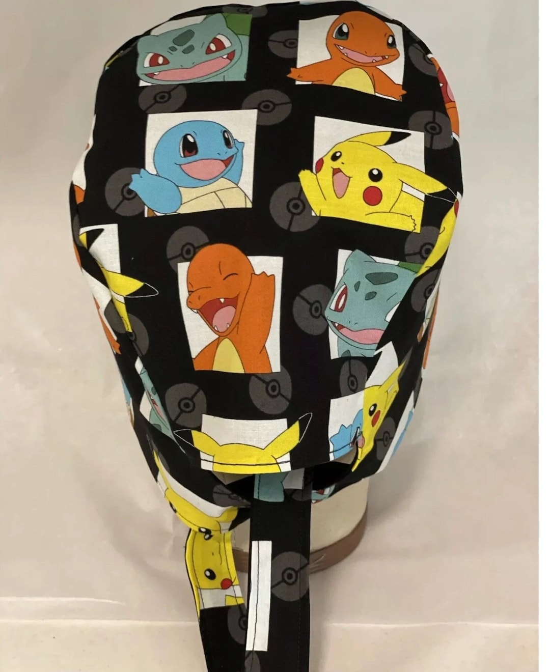 Men/women Surgical Scrub Cap. Pokemon Pikachu - Etsy