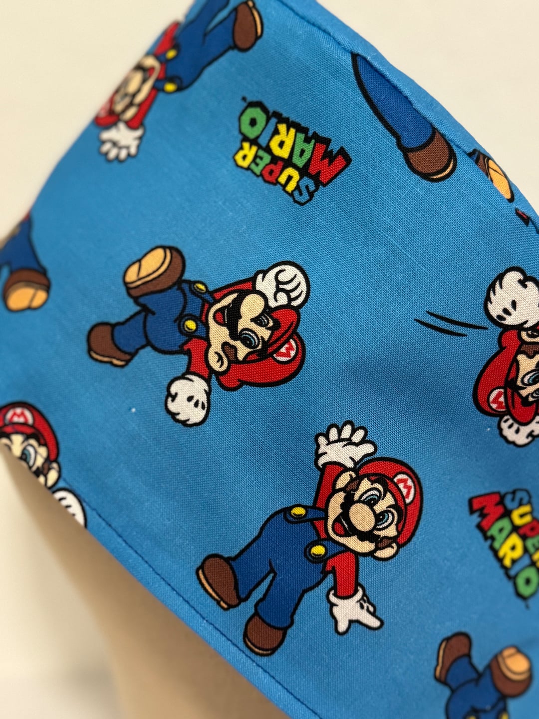 Men/women Surgical Scrub Cap Lined Super Mario Bros - Etsy