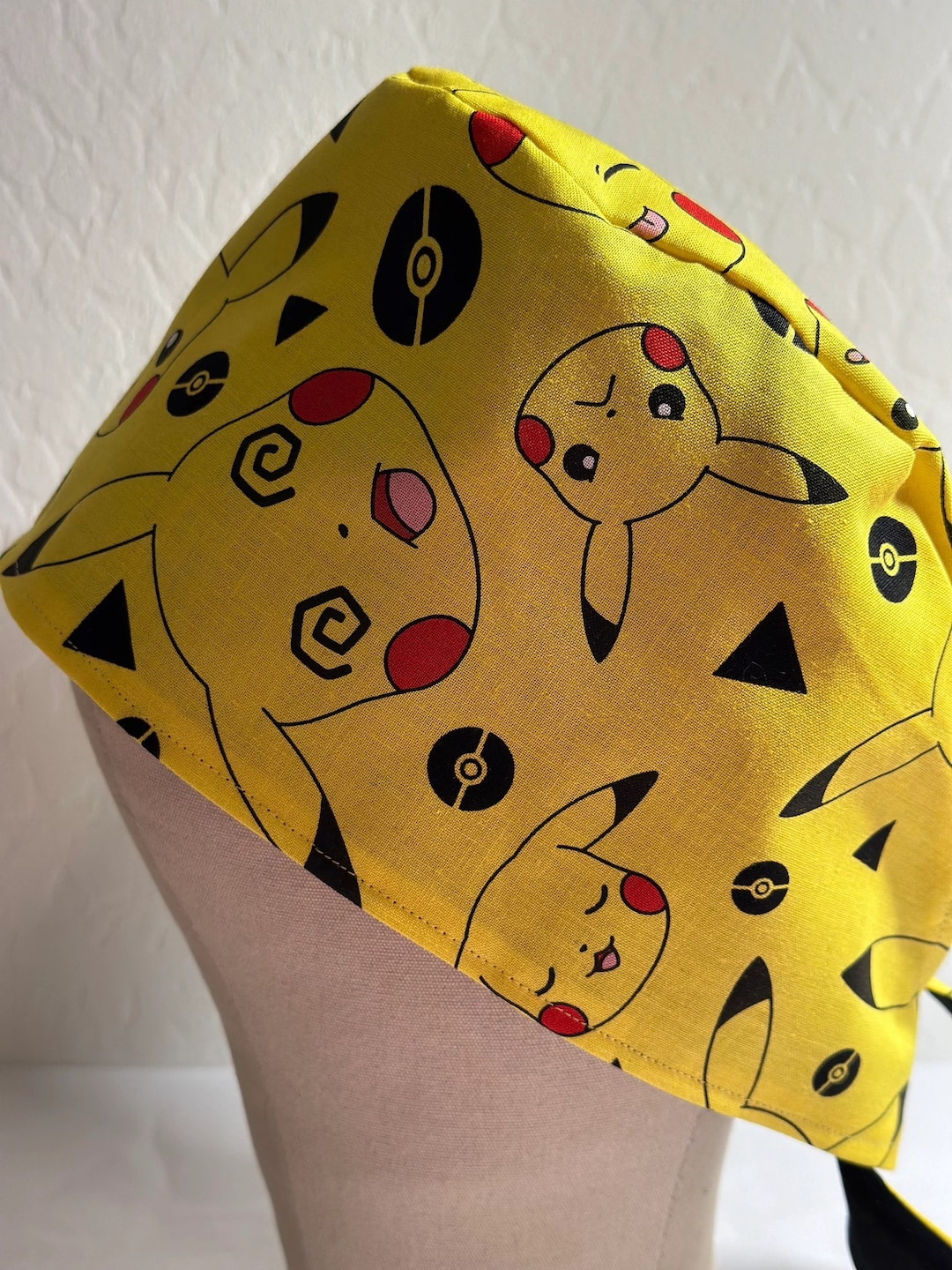Men/women Surgical Scrub Cap. Pokemon Pikachu - Etsy