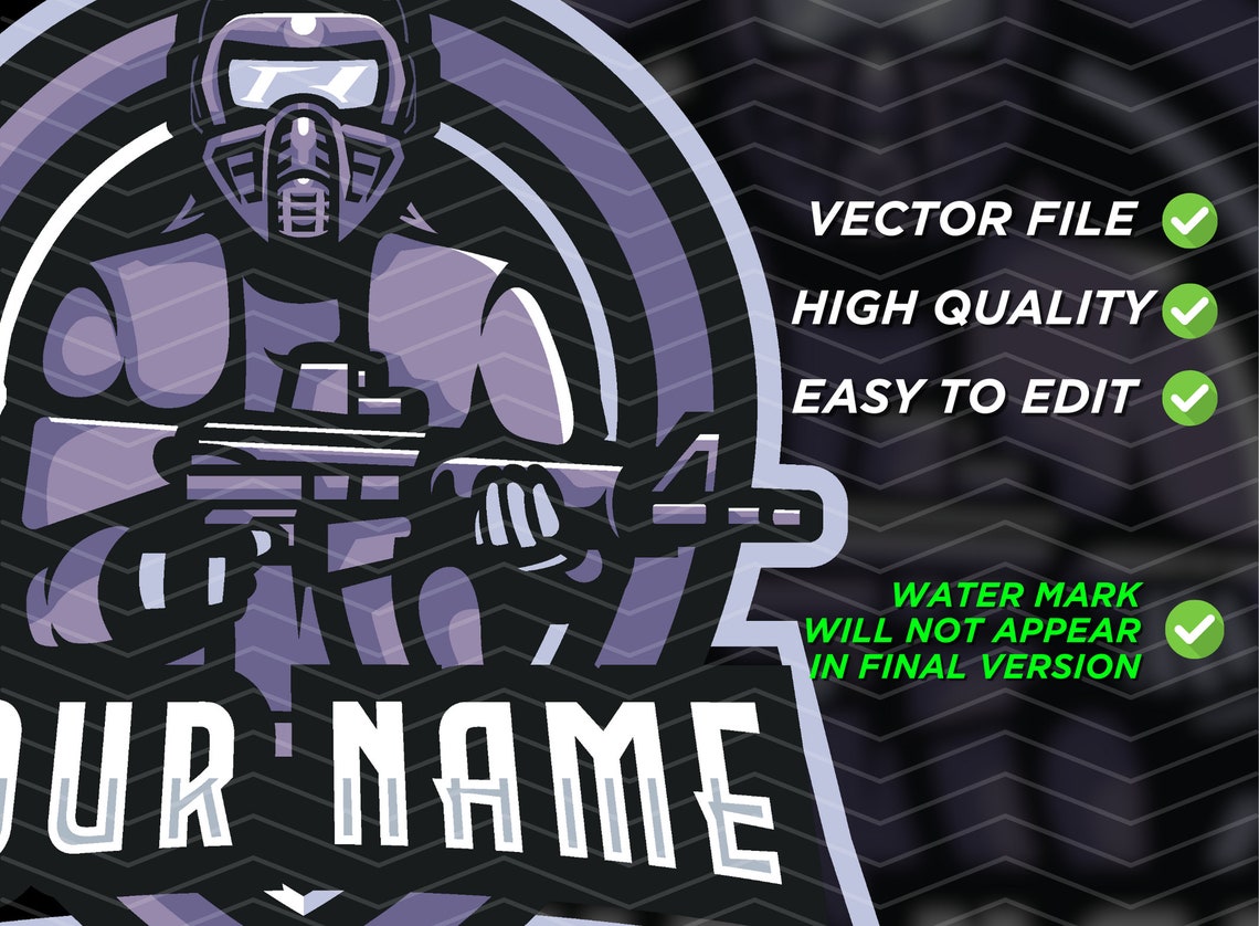 700 Gaming Logo Vector, Logos Templates Easy to Use for Online Game ...