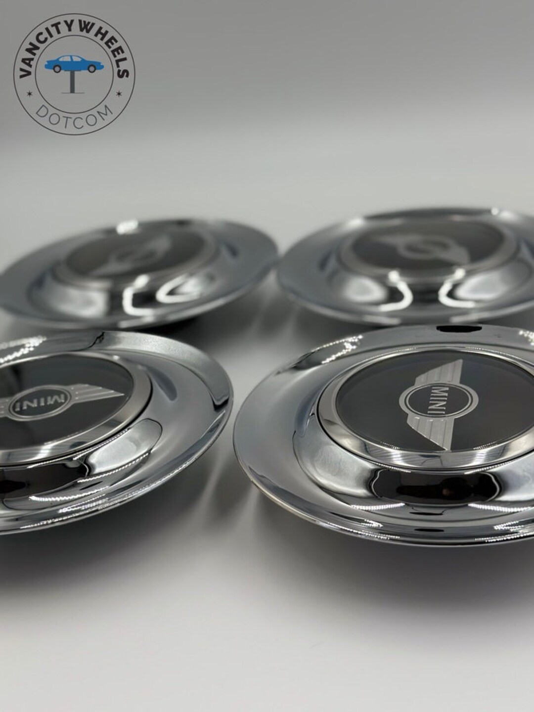 Chrome Silver Floating Wheel Center Caps for Mini Cooper 183mm - Etsy