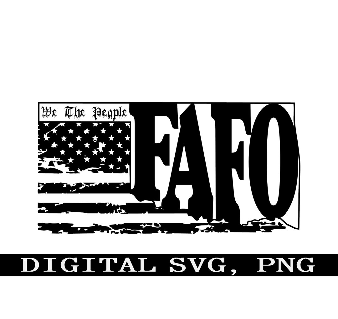 FAFO Oklahoma American Flag SVG PNG: T-shirt Decal Design (digital) - Etsy