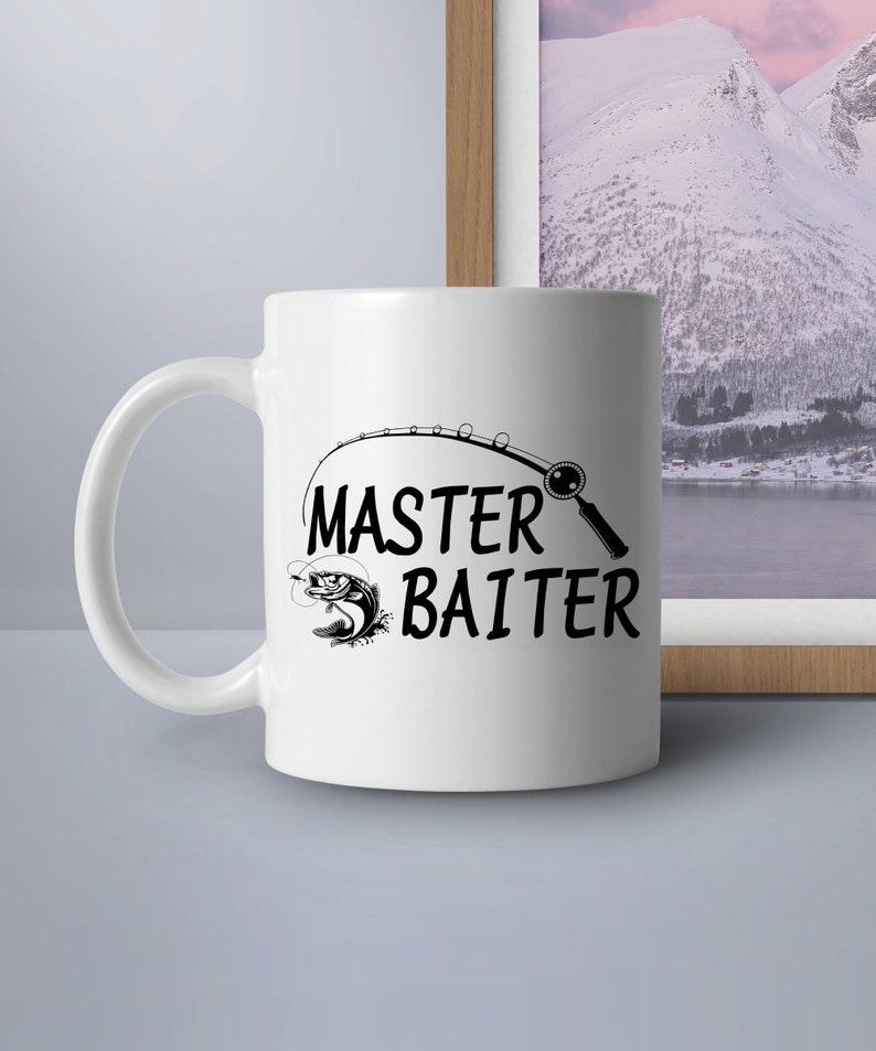 Master Baiter, Fishing, Digital PNG. SVG. T-shirt Design. Decal Design ...