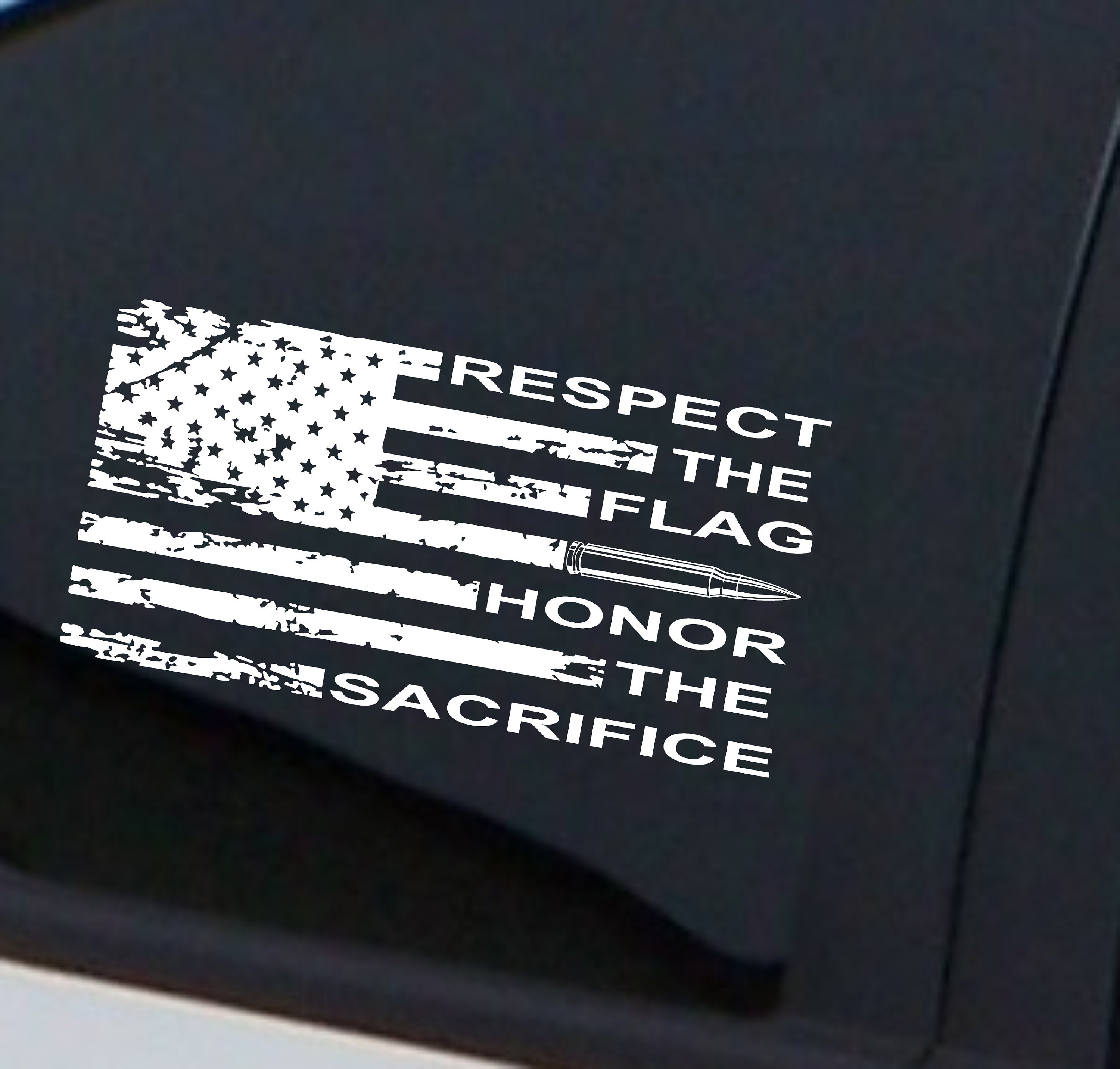 Distressed Flag. Respect the Flag, Honor the Sacrifice. Digital PNG ...