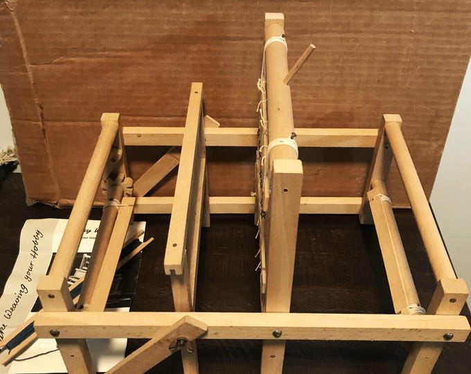 Vintage Small Tabletop Loom Kay-n-ee 8-inch Weaving Width - Etsy