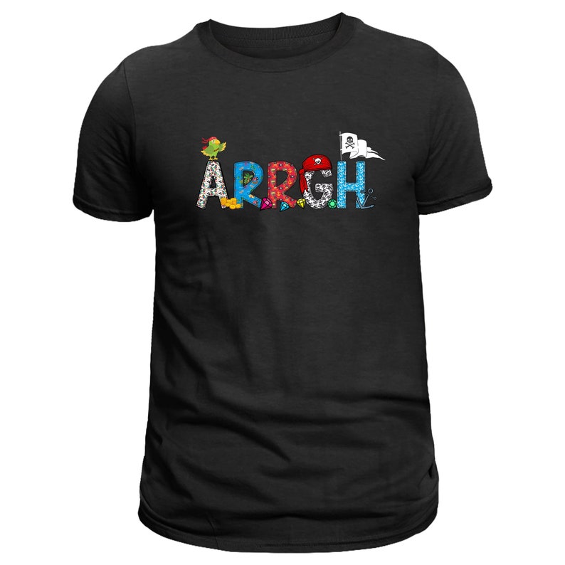 Arrgh, Pirate T-shirt, Png - Etsy