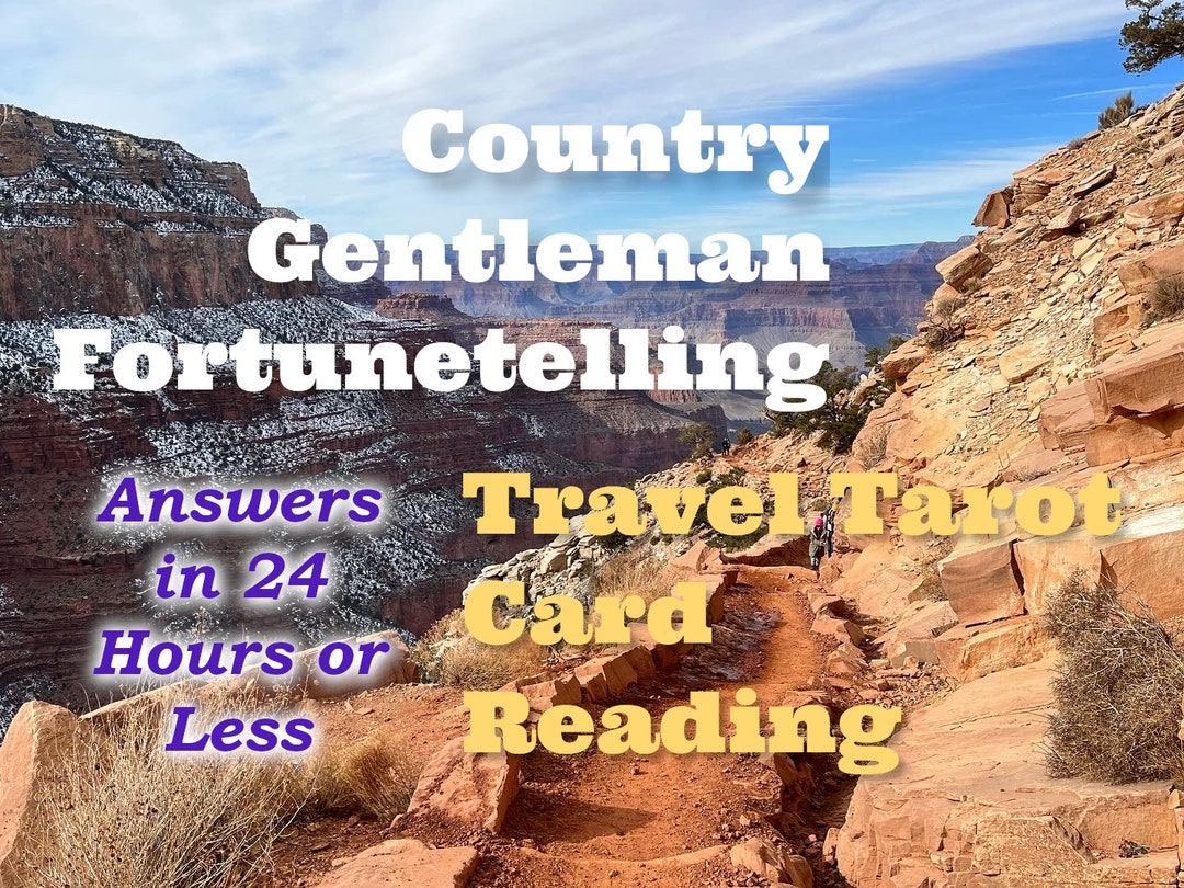 Tarot Card TRAVEL READING Same Day Fortune Telling 24 Hours - Etsy