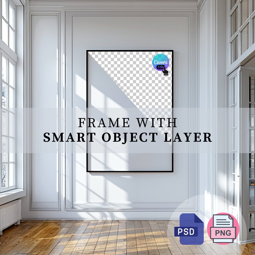 Frame Mockups | Frame Mockup With Smart Object | Sublimation Frame ...