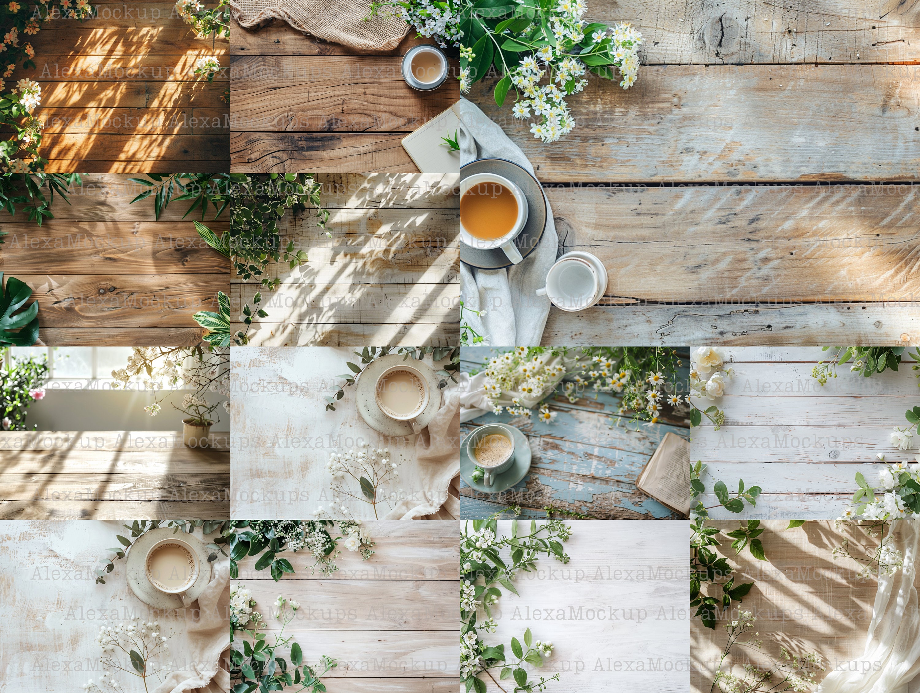 80+ Flat Lay Background Mockup Bundle | Table Flat Lay Mock up | Stock ...