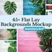 45+ Flat Lay Mockup Bundle | Add Your Own Products | Stock Photography ...
