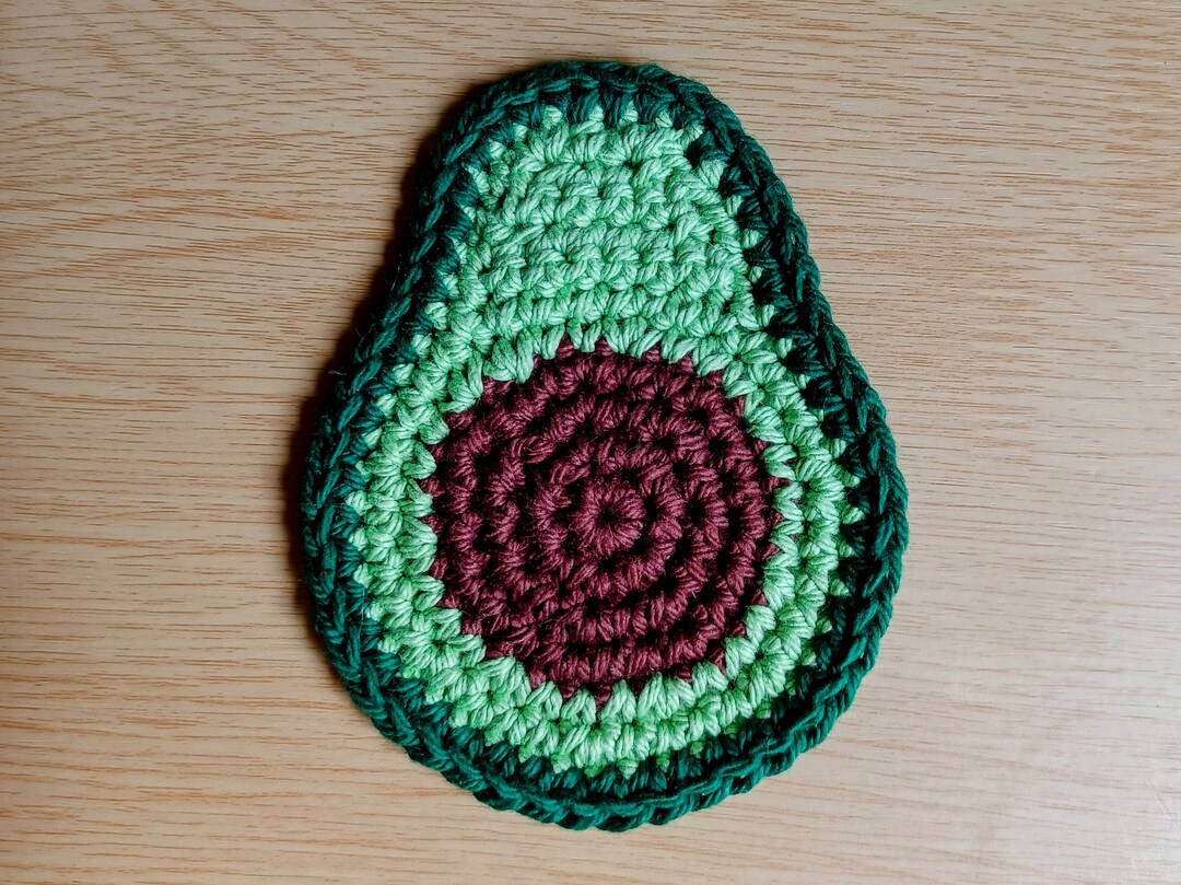 Crochet Pattern - Avocado Coasters PDF - Etsy
