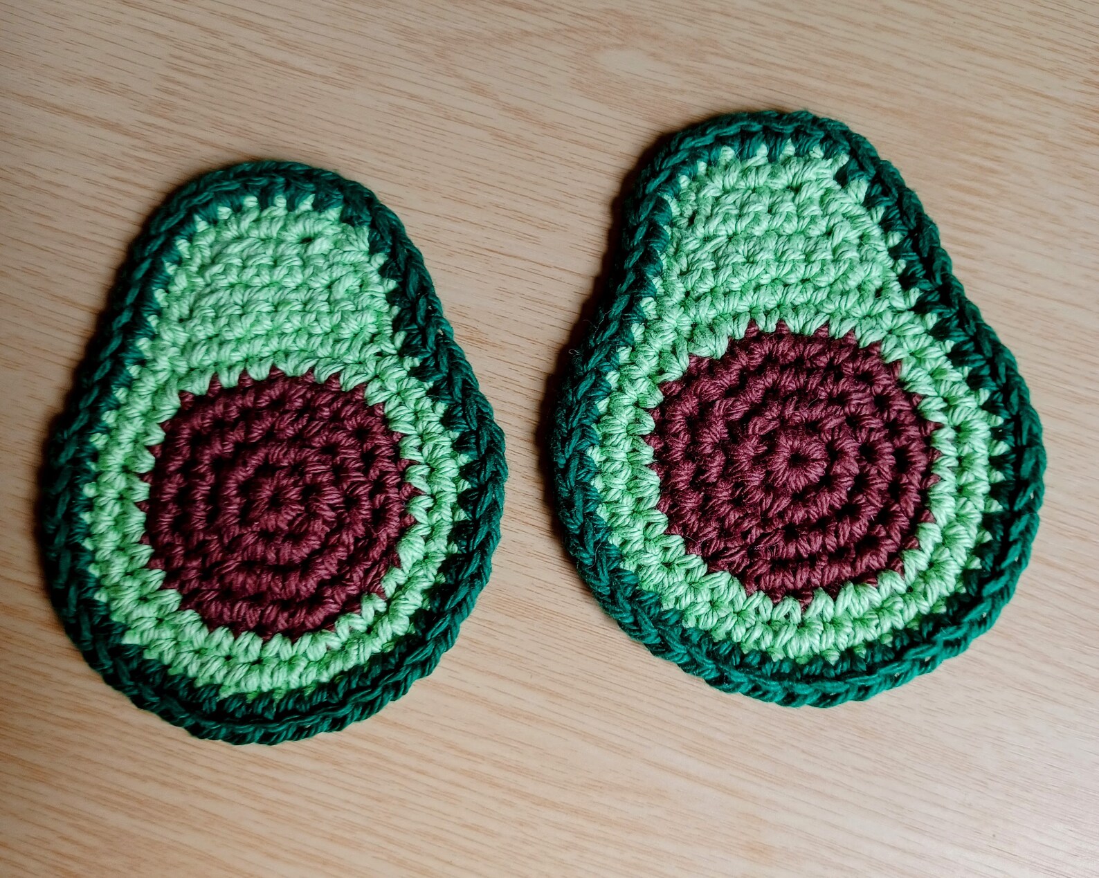 Crochet Pattern - Avocado Coasters PDF - Etsy